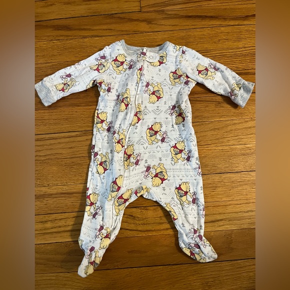 Disney | One Pieces | Disney Winnie The Pooh Sleeper Pajamas 3m | Poshmark